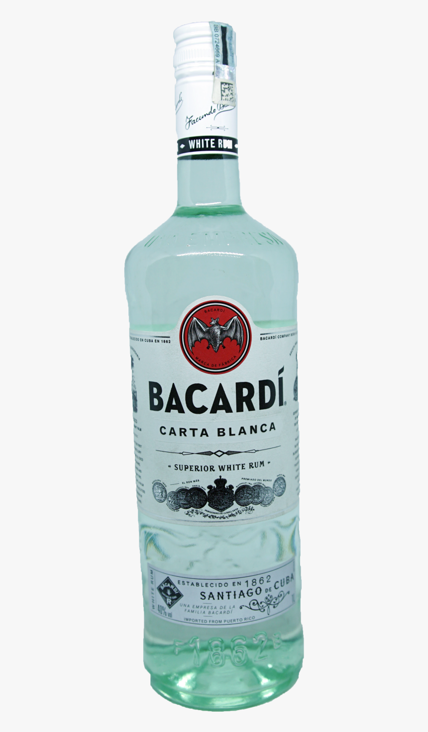 Bacardi Light 1l, HD Png Download , Transparent Png Image - PNGitem