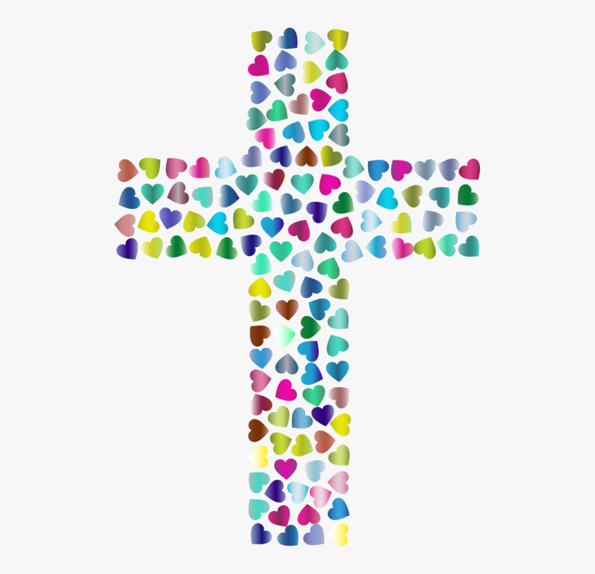 Colorful Crosses Clipart