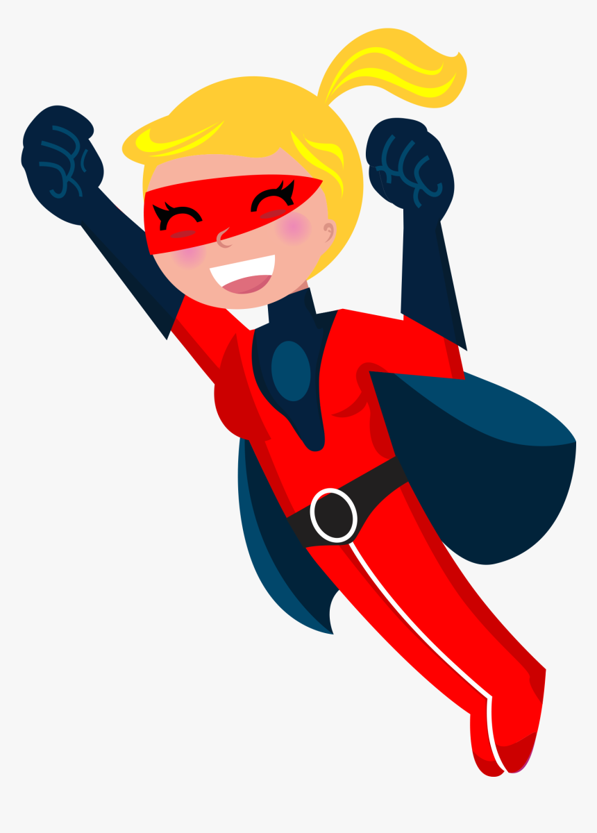 Superhero Girl , Png Download - Superhero Girl Clipart, Transparent Png ...