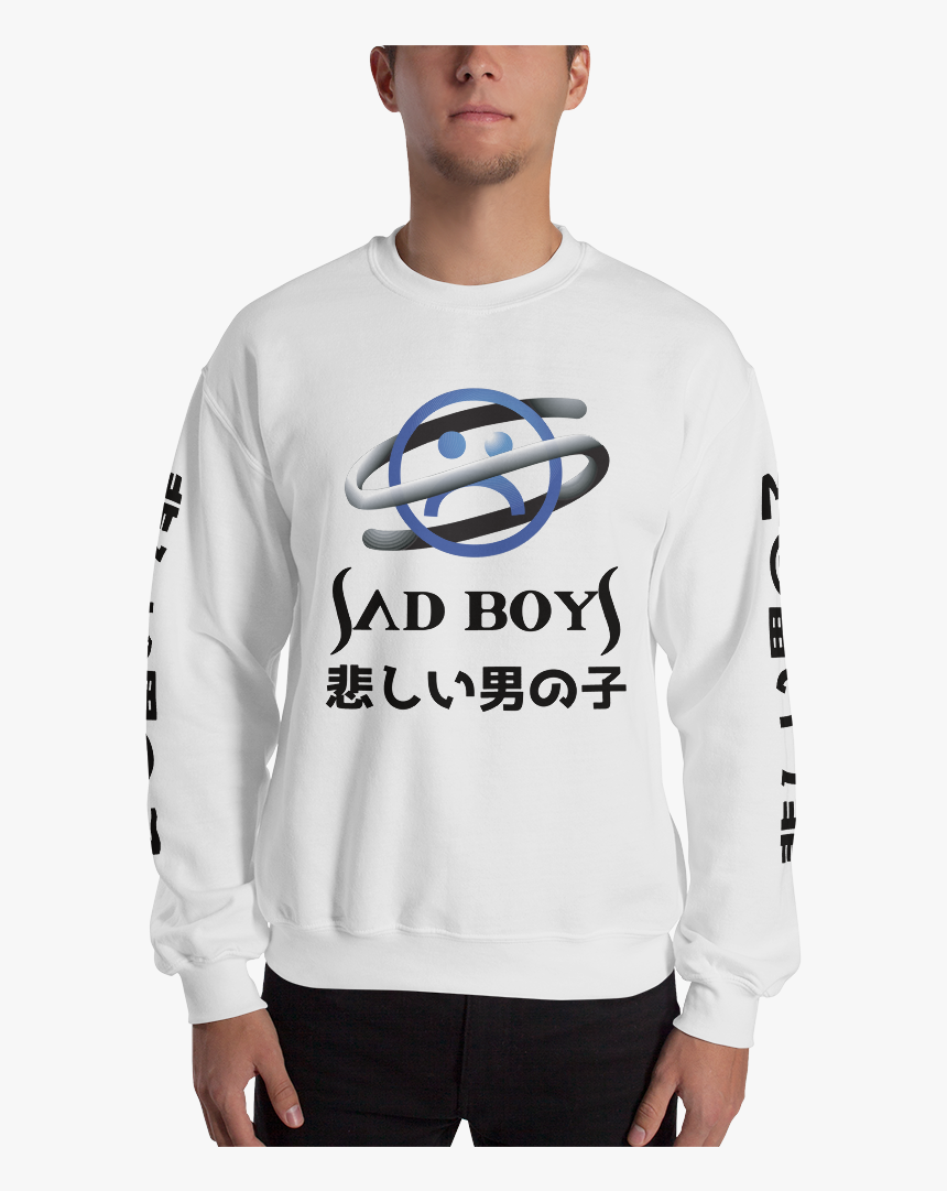 Sega Saturn Sad Boys Crew Neck Sweatshirt - Gucci Brand T Shirt, HD Png ...