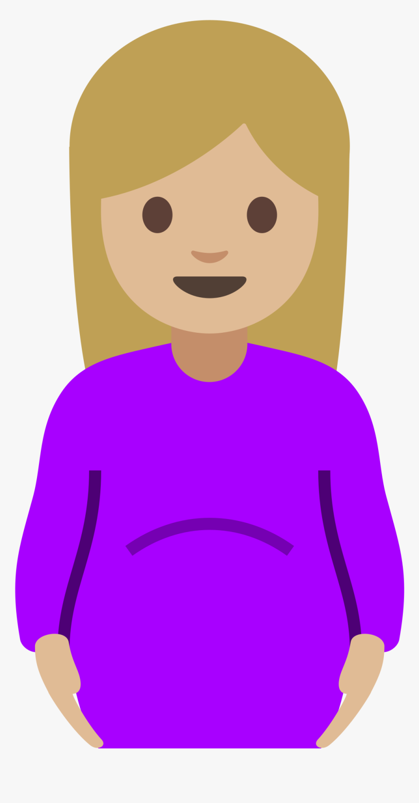 Pregnant Woman Emoji , Png Download - Emoji Embarazada Png, Transparent ...