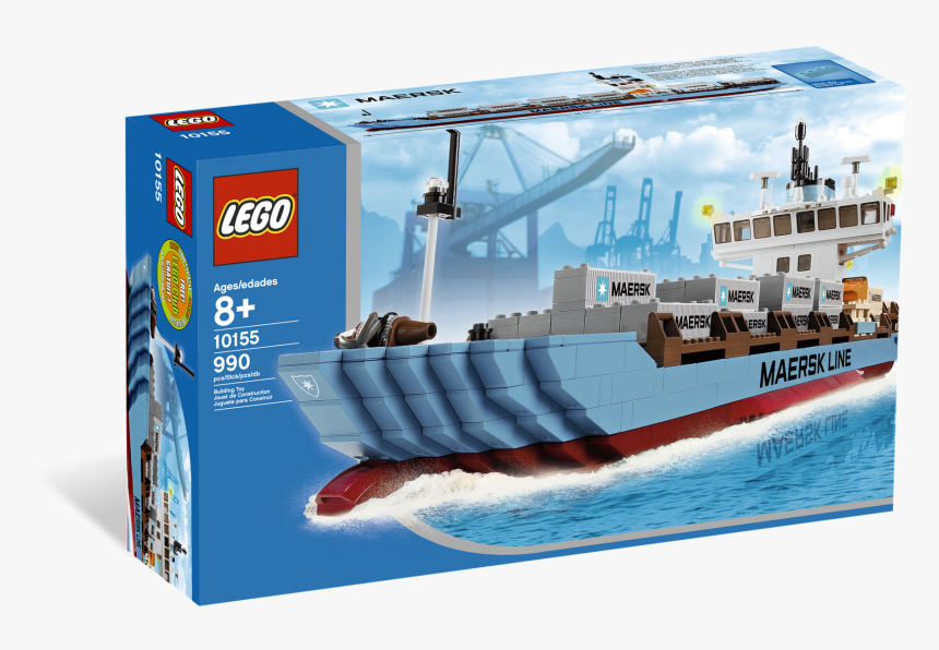 Transparent Cargo Ship Png - Lego 10155, Png Download , Transparent Png ...