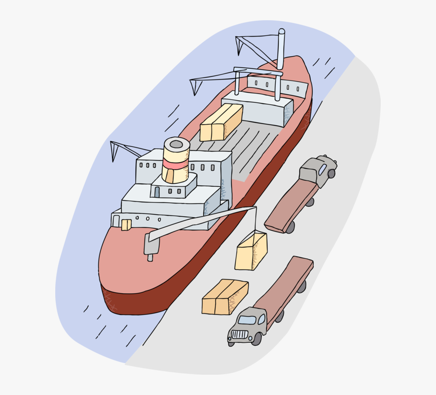 Cargo Ship Clipart Png