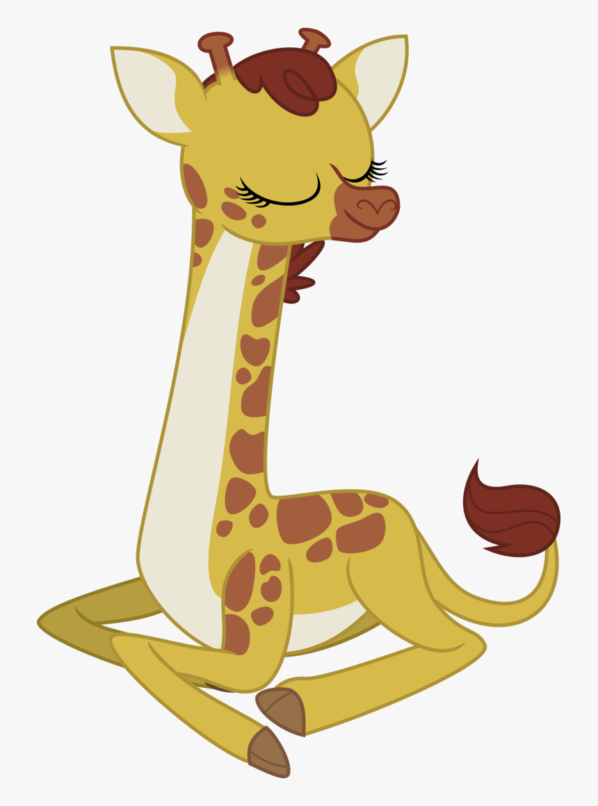 Giraffe Shadows Transparent Background - Gina The Giraffe Mlp, HD Png ...