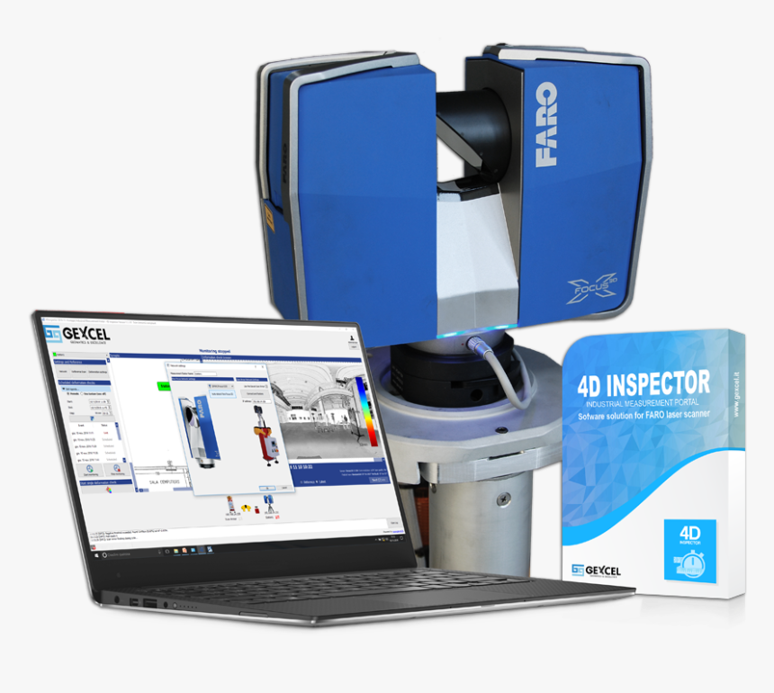 4d Inspector System - Faro Arm, HD Png Download , Transparent Png Image ...