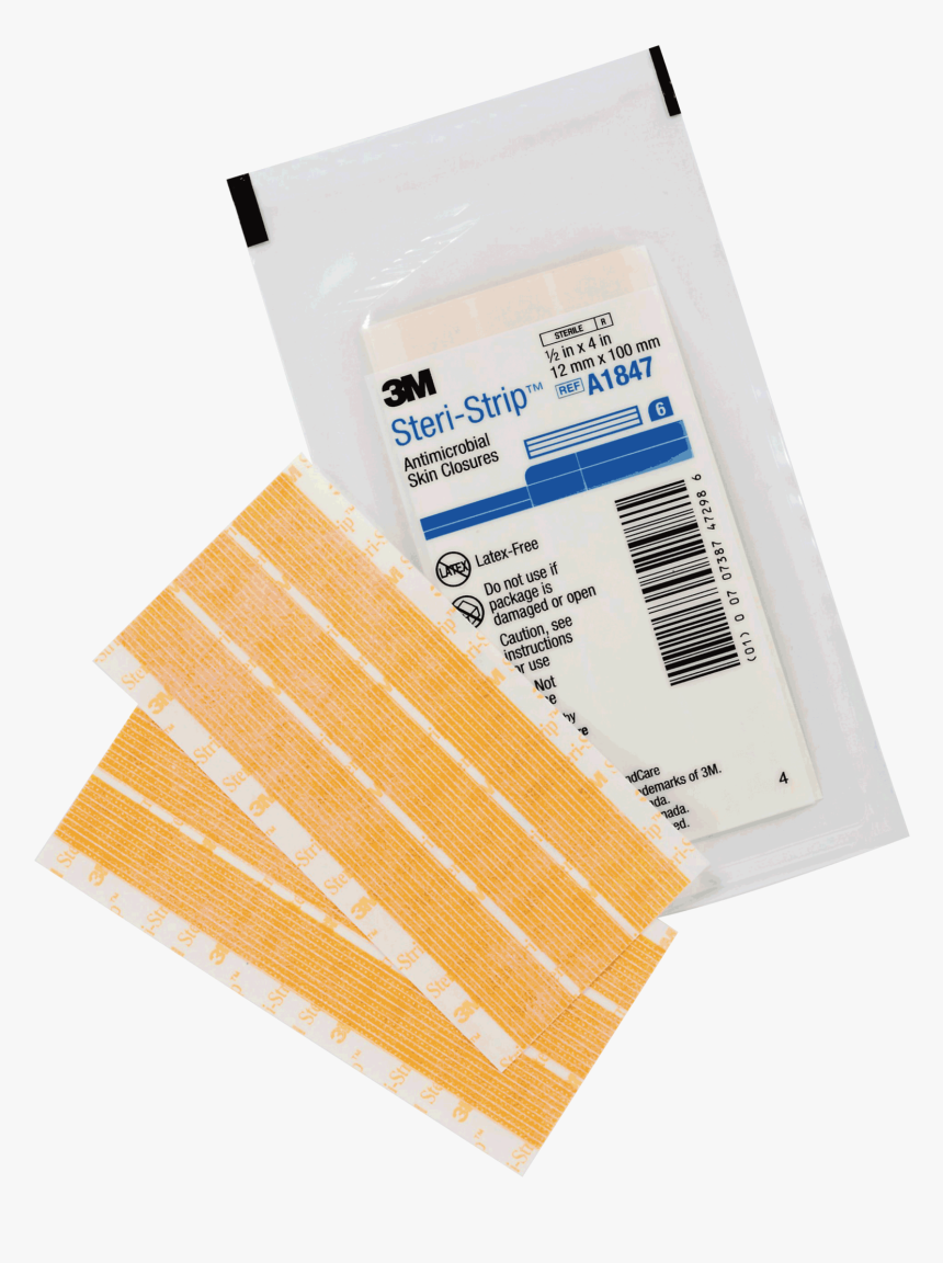 3m Wound Closure Strips, HD Png Download , Transparent Png Image - PNGitem