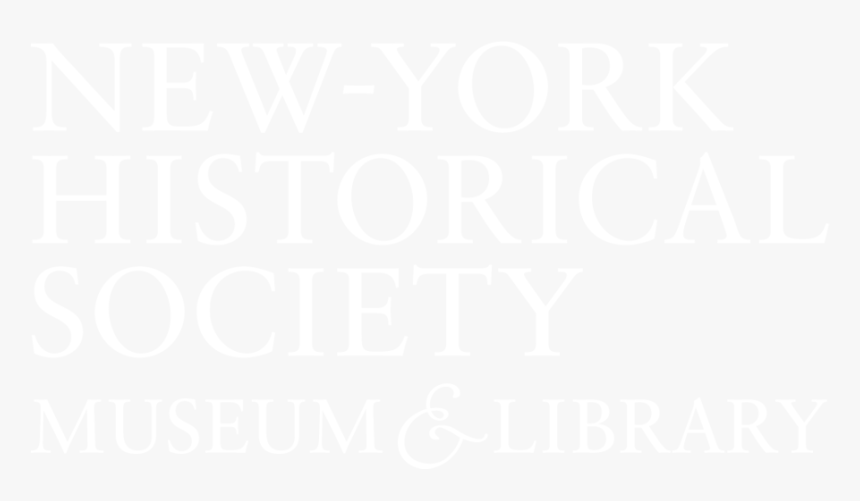 New York Historical Society Logo White, HD Png Download , Transparent ...