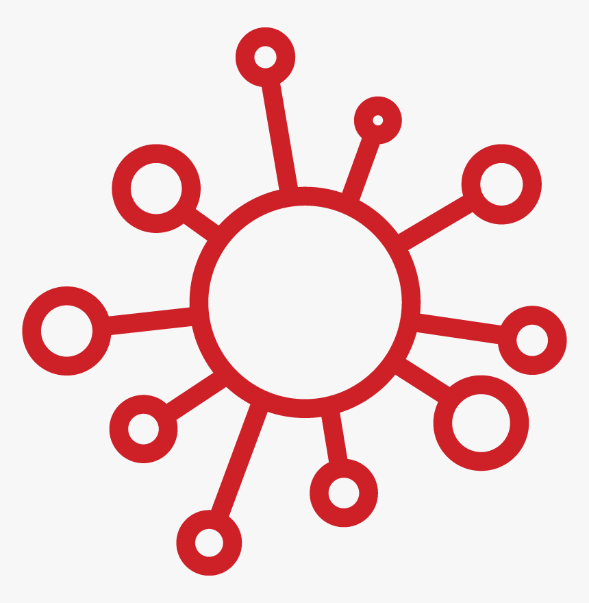 Hub And Spoke Icon, HD Png Download , Transparent Png Image - PNGitem