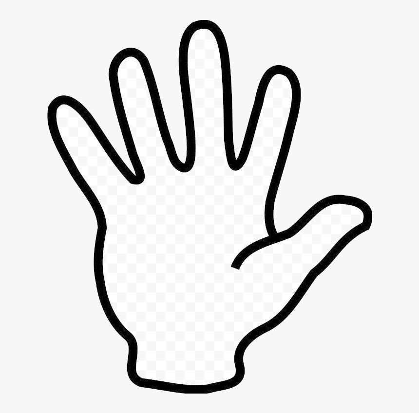 High 5 Clipart Black And White, HD Png Download , Transparent Png Image ...