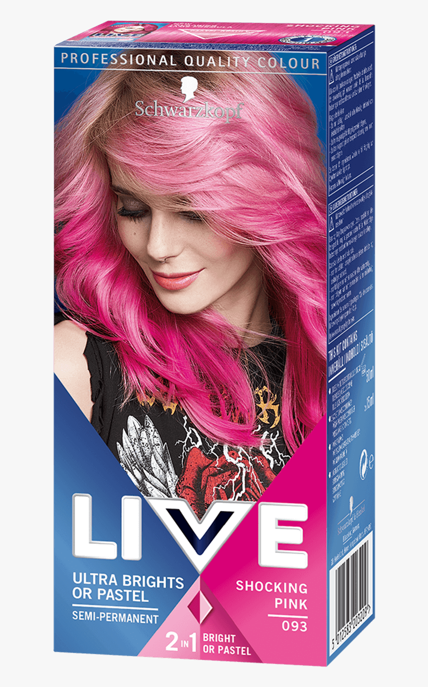 Live Color Uk Ultra Brights Pastel Shocking Pink - Shocking Pink Hair ...
