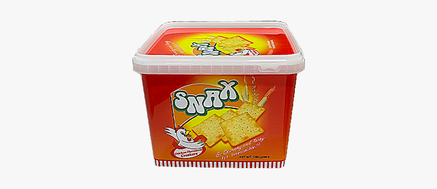 Snax Chicken Flavoured Crackers - Convenience Food, HD Png Download ...