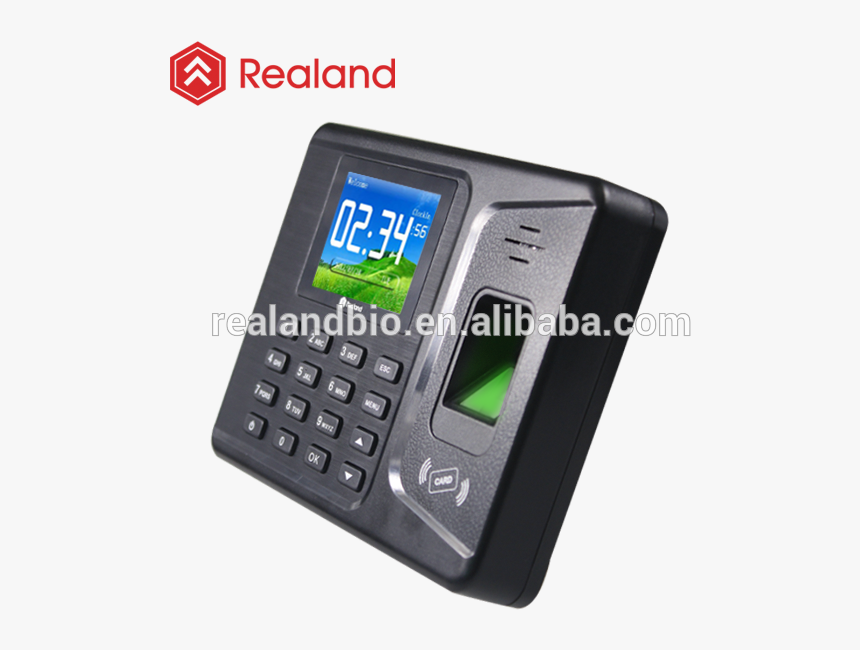 Realand A-f261 Biometric Fingerprint Time Attendance - Gadget, HD Png ...