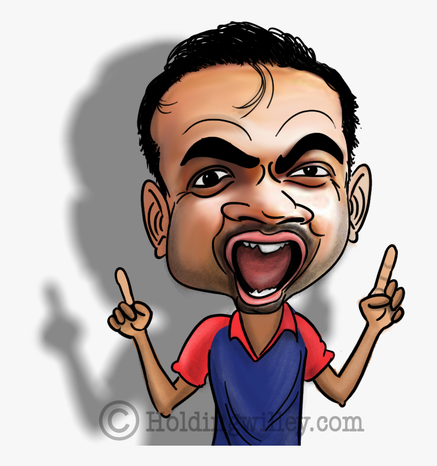 Amit Mishra India Cricket Ipl - Cartoon, HD Png Download , Transparent ...