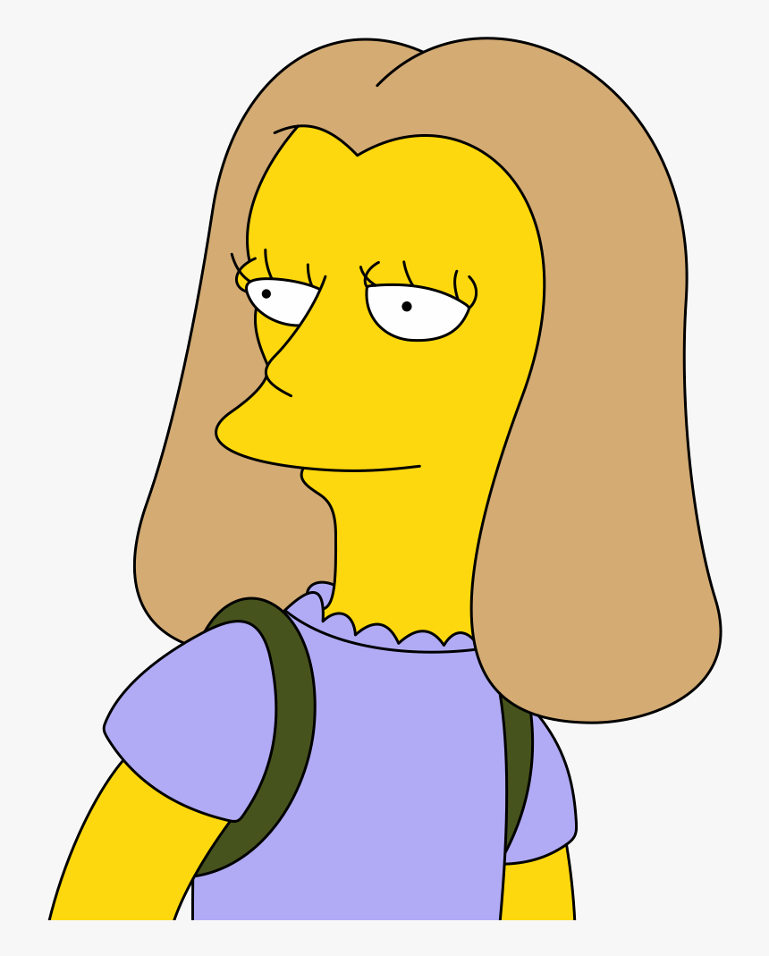 Amiga De Lisa Simpson, HD Png Download , Transparent Png Image - PNGitem