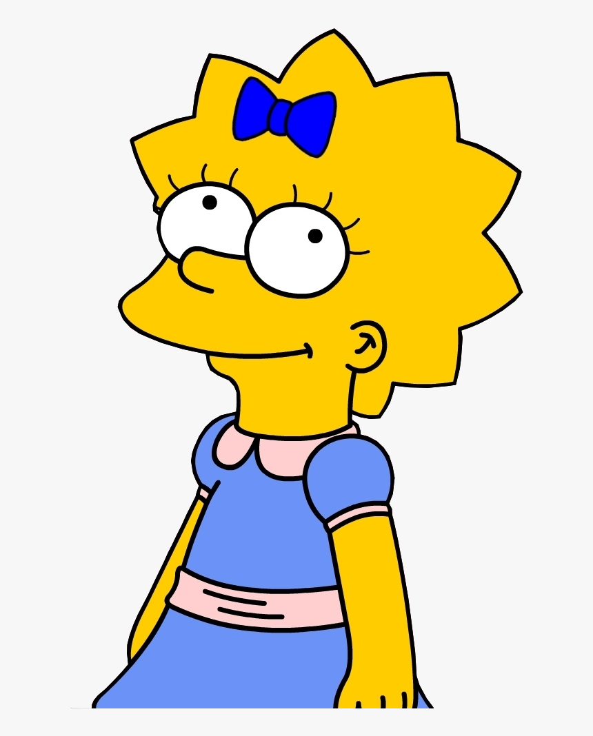 I Simpson Storia - Lisa Simpson Blue Dress, HD Png Download ...