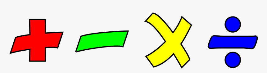 Clip Art Math Operations, HD Png Download , Transparent Png Image - PNGitem