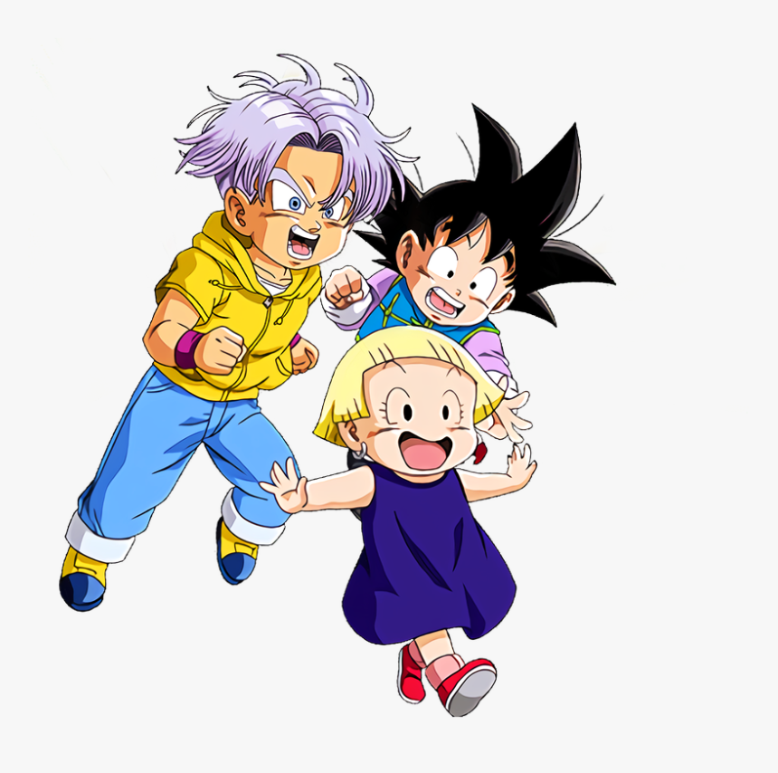 Trunks Goten Marron, HD Png Download , Transparent Png Image - PNGitem