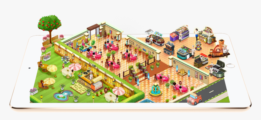 Ipad - Star Chef Cooking & Restaurant Game Design, HD Png Download ...