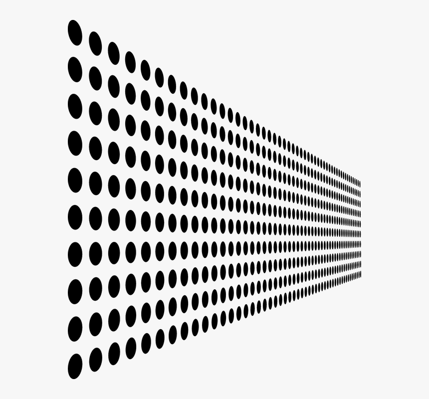 Art, Design, Dots, Perspective - Dots Perspective, HD Png Download ...