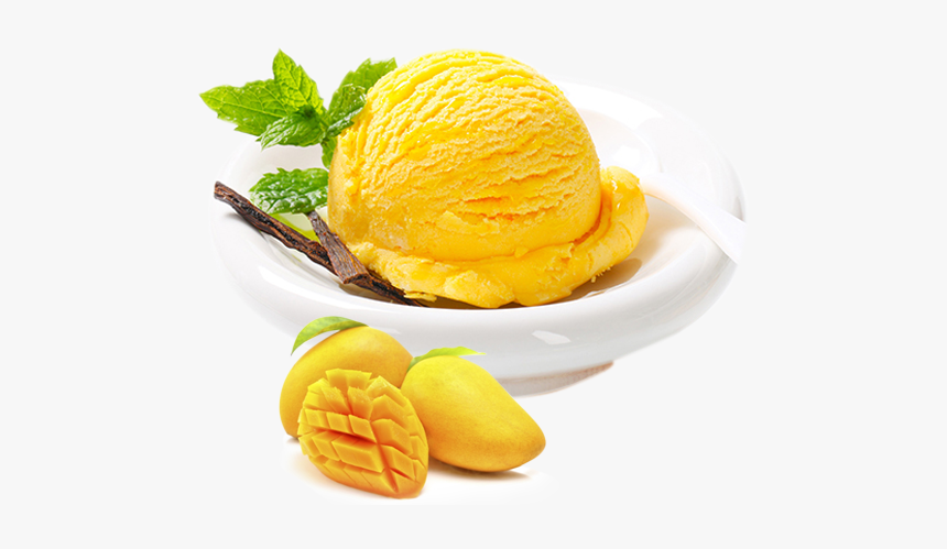 Mango Ice Cream - Mango Ice Cream Background, HD Png Download ...