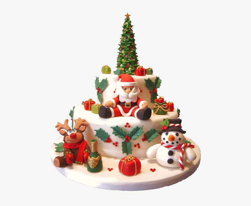 Christmas Cake Png, Transparent Png , Transparent Png Image - PNGitem