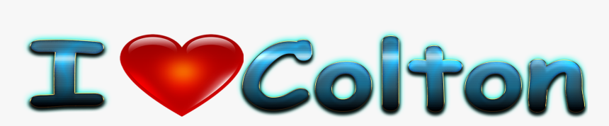 Colton Love Name Heart Design Png - Ashar Name, Transparent Png ...