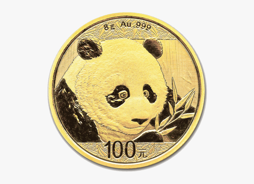 Panda Gold Coin 2018, HD Png Download , Transparent Png Image - PNGitem