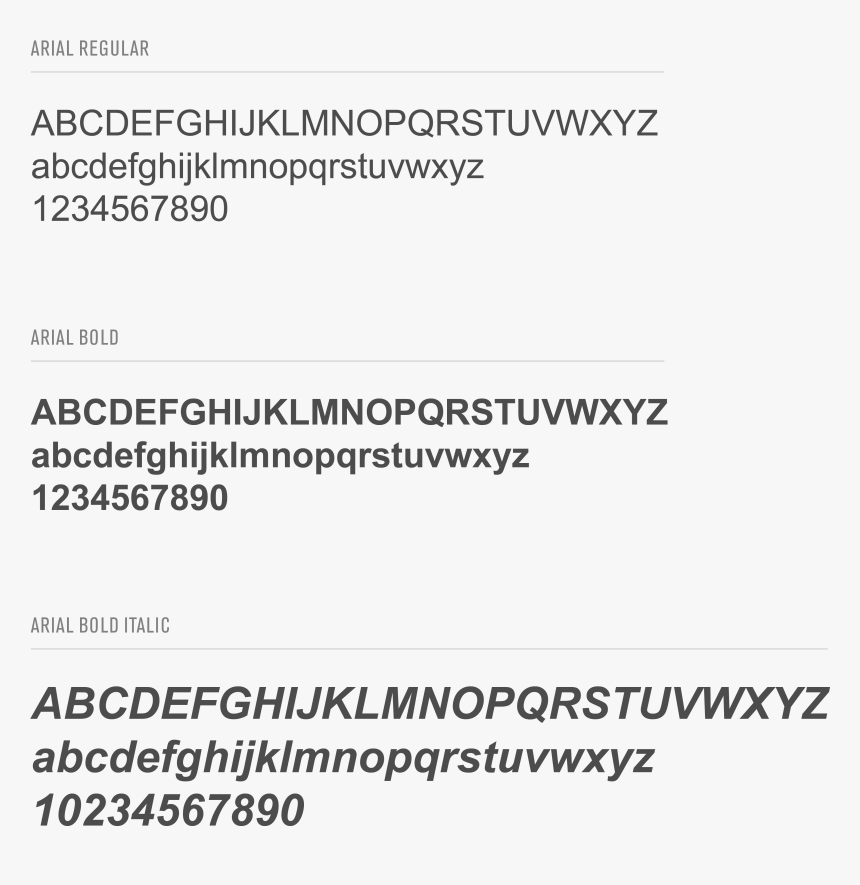 Preview Of Text In Arial Type - Font, HD Png Download , Transparent Png ...