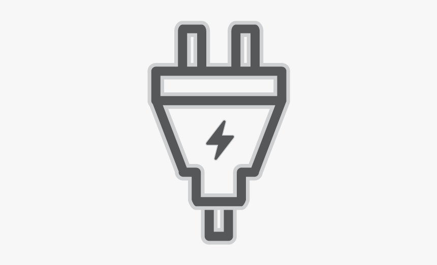 Electrical Plug Icon - Sign, HD Png Download , Transparent Png Image ...