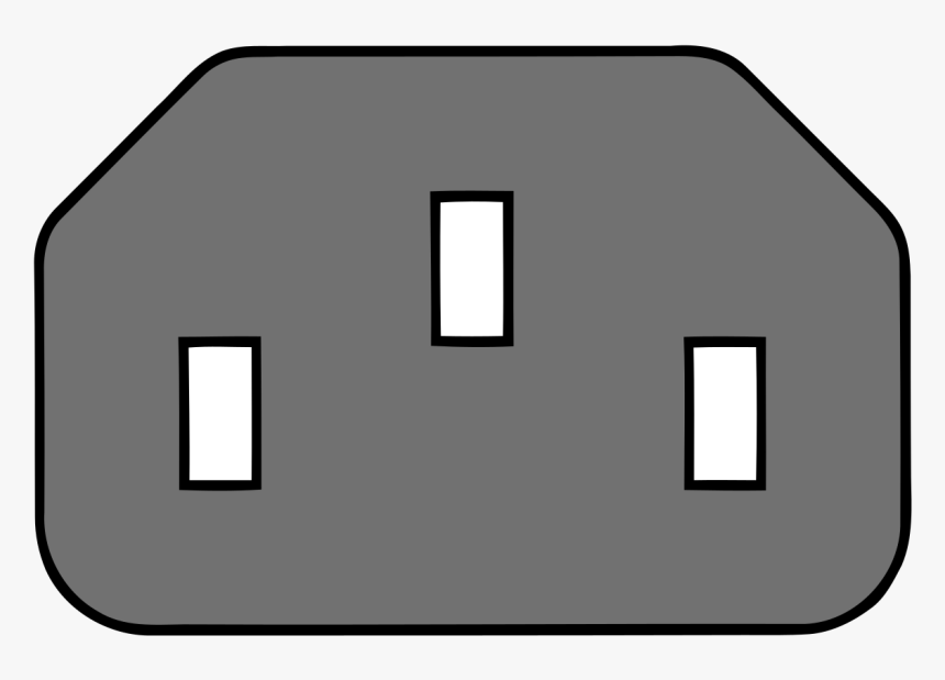 Iec Plug Vector, HD Png Download , Transparent Png Image - PNGitem