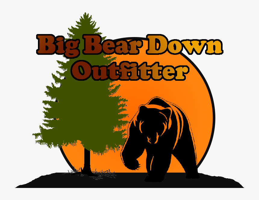 Bear Logo Alt Tree Color - Evergreen Tree Silhouette, HD Png Download ...