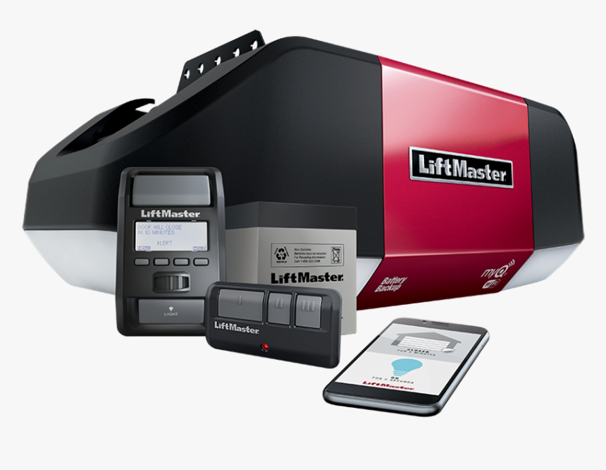 Liftmaster-controls Mtime - Liftmaster Garage Door Opener, HD Png ...