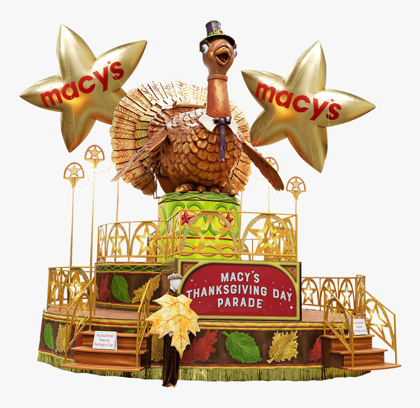 Macy's Parade Turkey Float, HD Png Download , Transparent Png Image ...