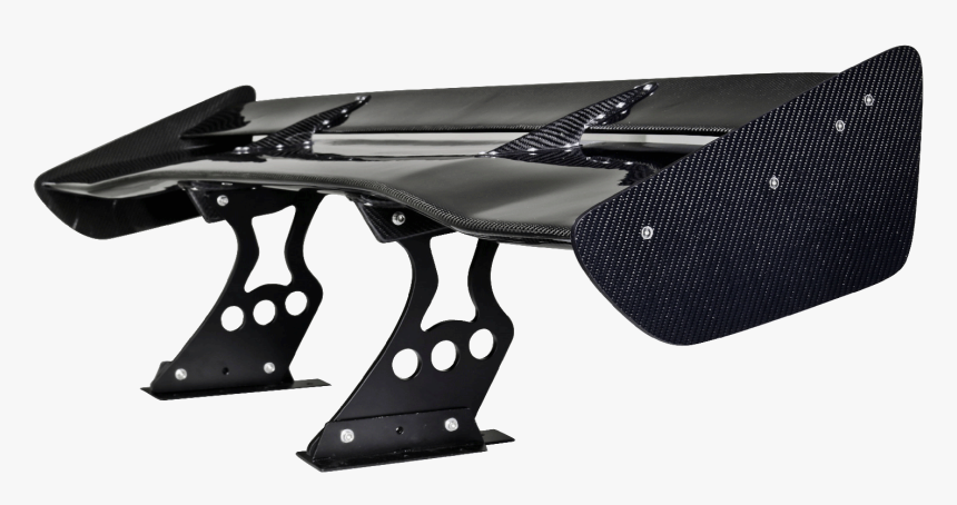 Spoiler Png - More Views - Double Deck Carbon Fiber Wing, Transparent ...