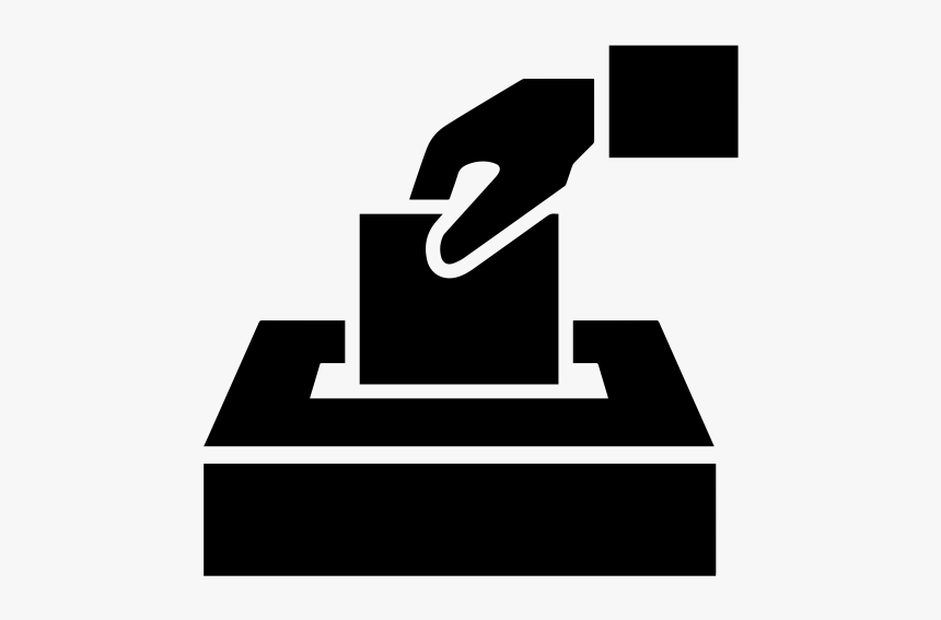 Eleccion - Voting Black And White, HD Png Download , Transparent Png ...