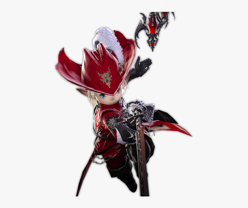 Final Fantasy Red Mage New , Png Download - Final Fantasy Xiv Red Mage ...