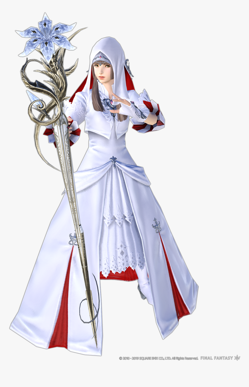 Ffxiv Shadowbringers White Mage, HD Png Download , Transparent Png ...