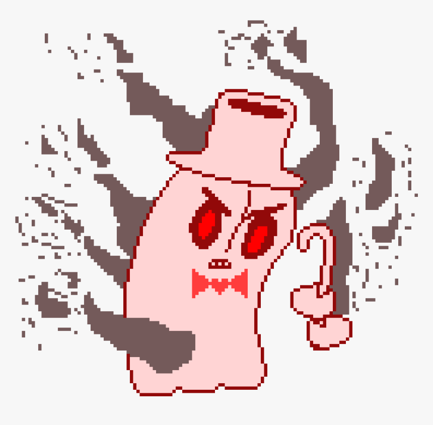 Determined Napstablook - Undertale Napstablook Mad Sprite, HD Png ...
