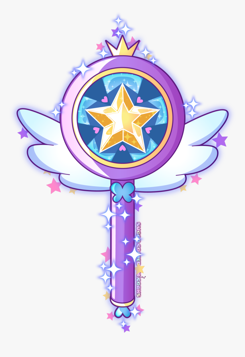 Magical Girl Wand Png, Transparent Png , Transparent Png Image - PNGitem