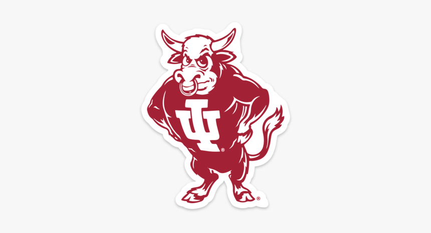 Iu Bison Sticker Data-large Image //cdn - Vintage Indiana University ...