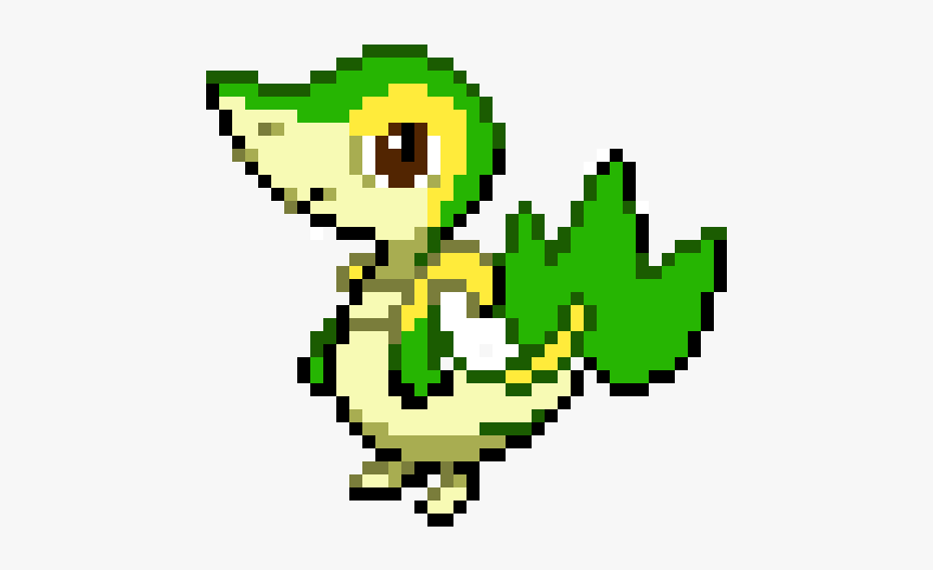 Pixel Art Snivy, HD Png Download , Transparent Png Image - PNGitem