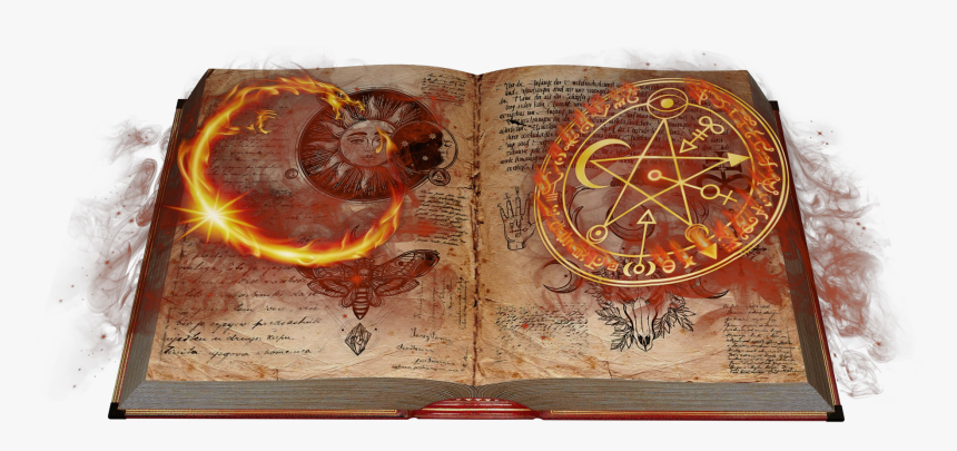 Magic Book Transparent Background, HD Png Download , Transparent Png ...