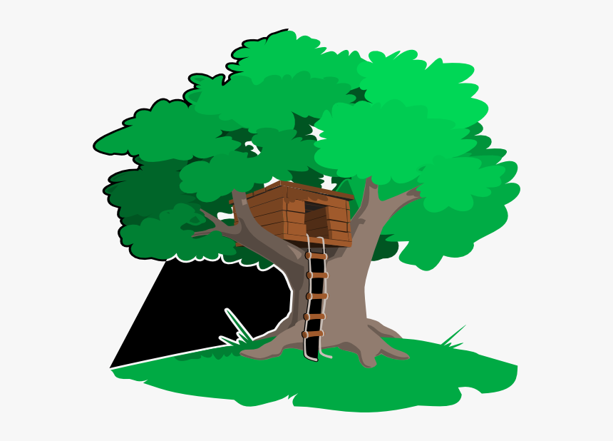 Tree House Clip Art - Magic Tree House Tree House, HD Png Download ...