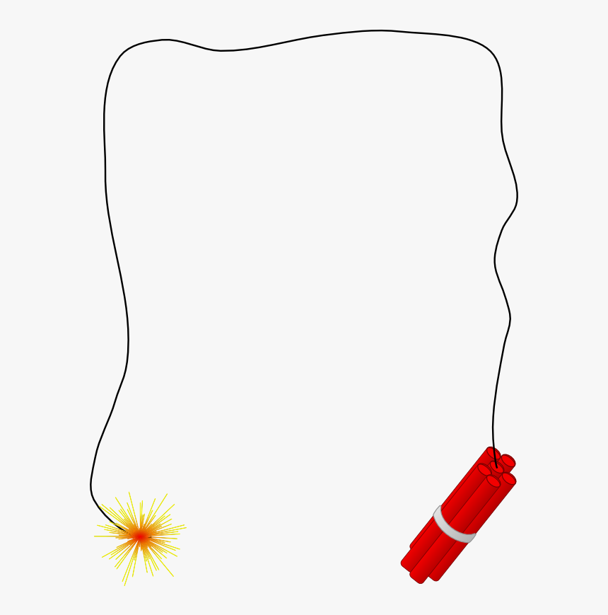 Dynamite Vector Fuse - Dynamite Border, HD Png Download , Transparent ...