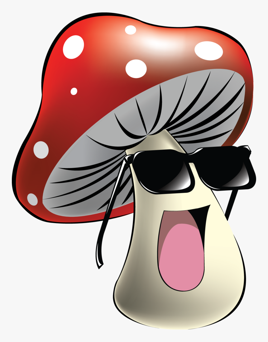 Funny Mushroom Clipart, HD Png Download , Transparent Png Image - PNGitem