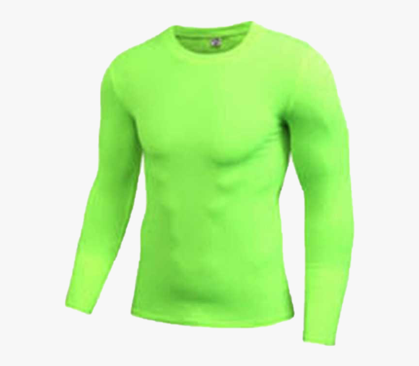Plain Green T-shirt Png Transparent Image - Long-sleeved T-shirt, Png ...