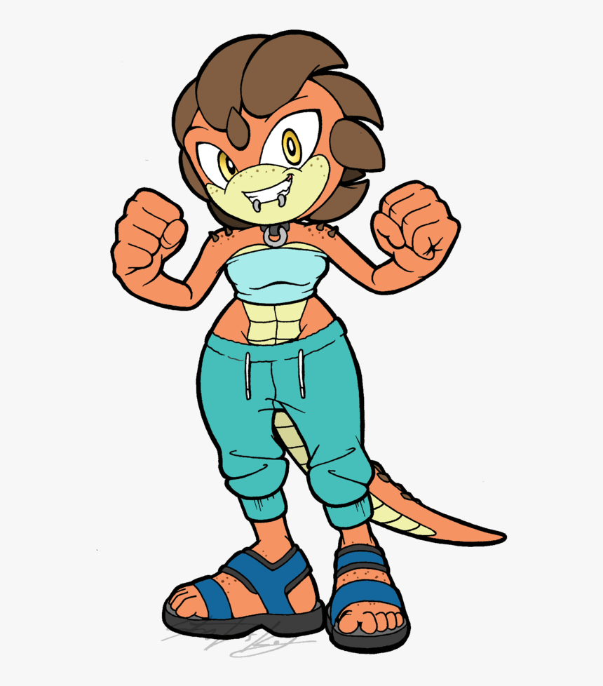 Tephra The Devil Lizard By Molochtdl - Dragon Fox Sonic Oc, HD Png ...