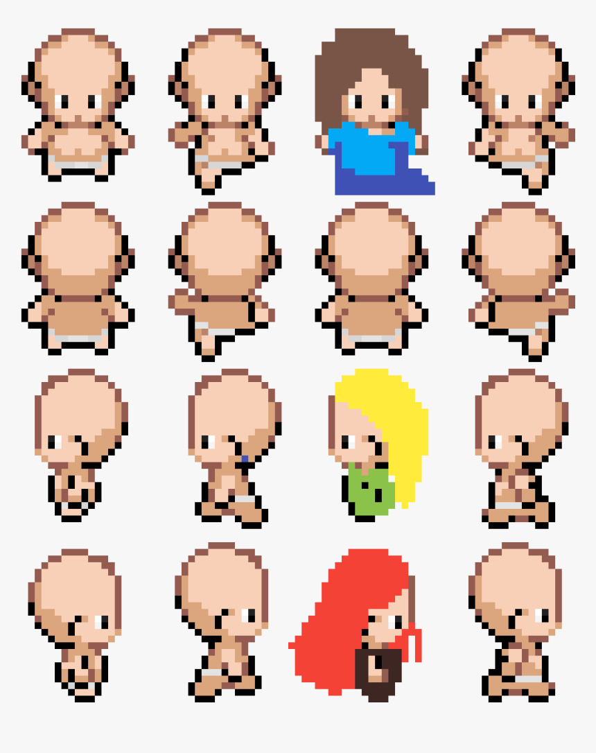 Pixel Art Running Sprite, HD Png Download , Transparent Png Image - PNGitem