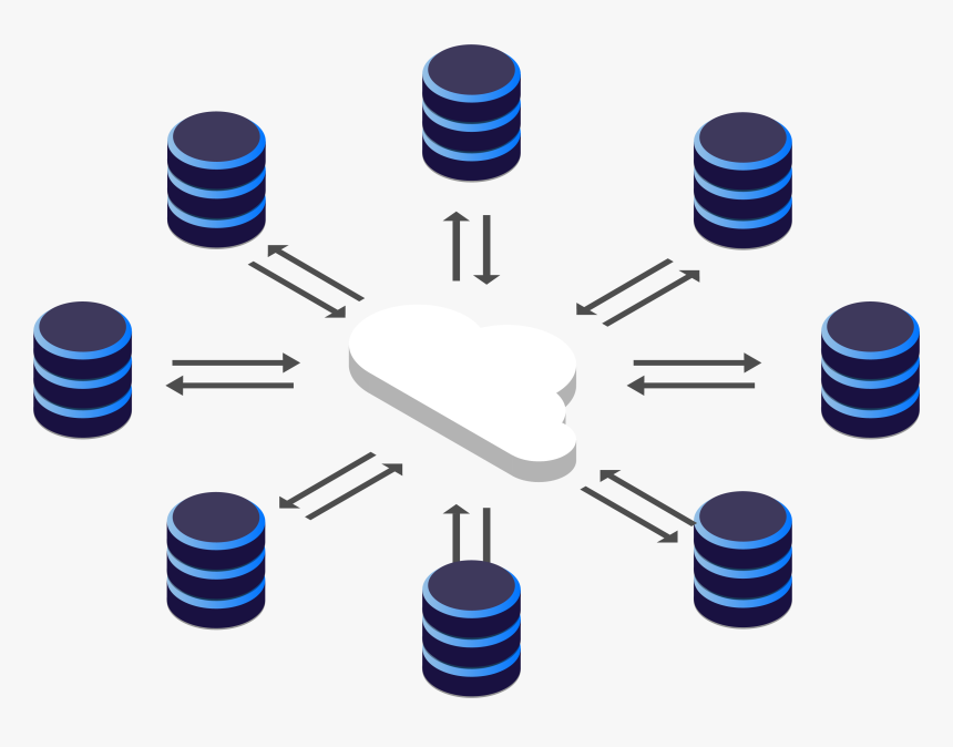 Database Cluster, HD Png Download , Transparent Png Image - PNGitem