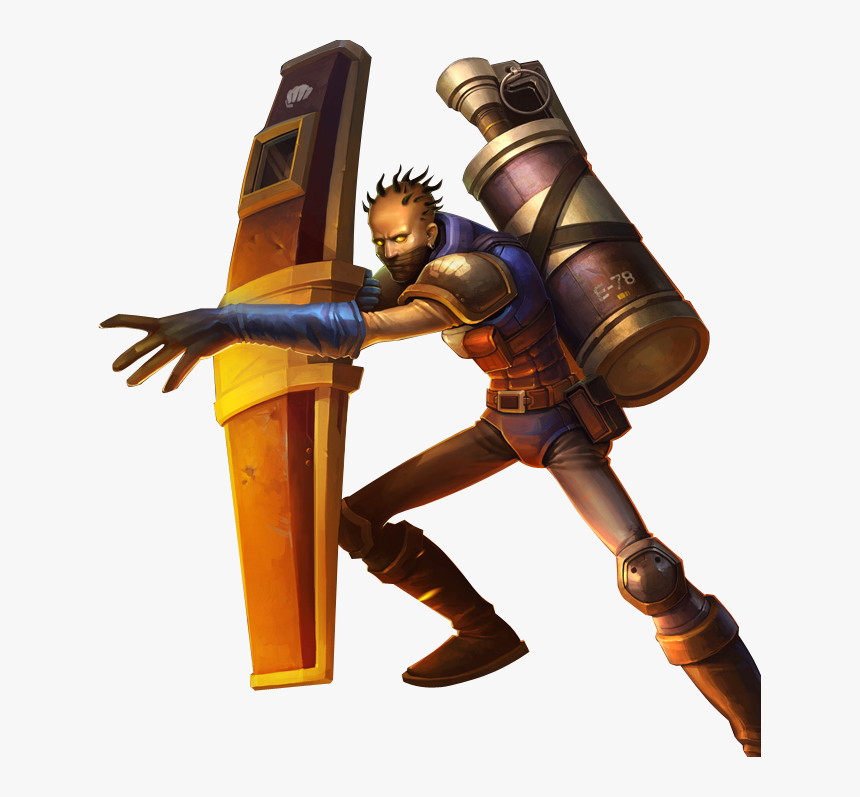 Riot Squad Singed - League Of Legends Singed Png, Transparent Png ...